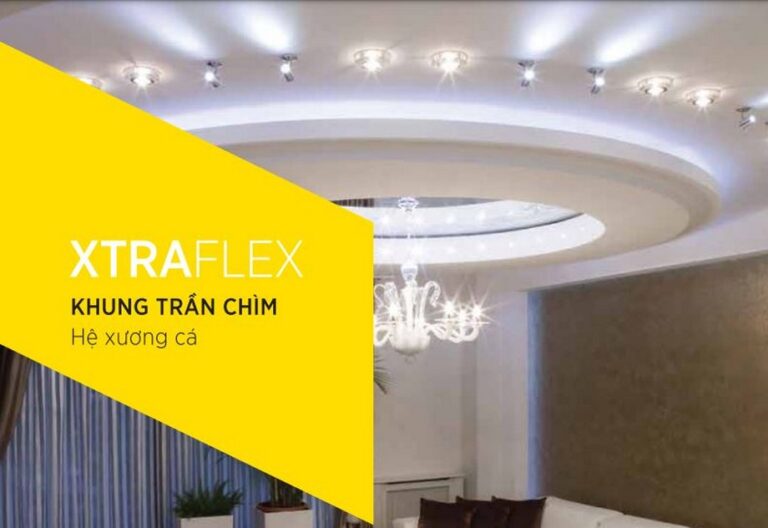 Khung xương trần chìm USG Boral XtraFlex